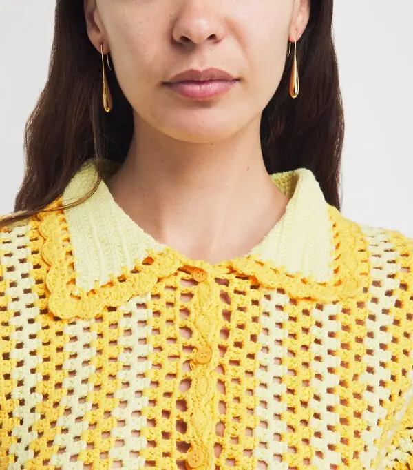 Simkhai Crochet Stripe Stanton Shirt