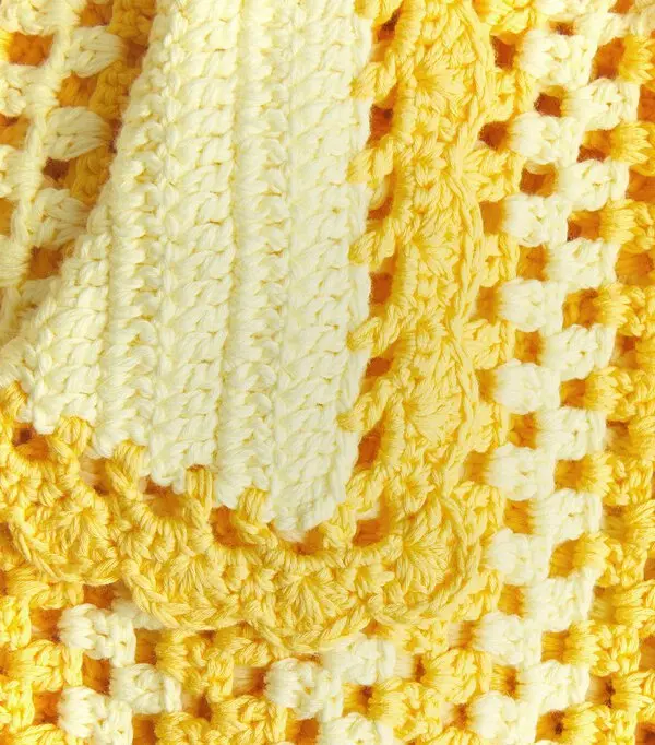 Simkhai Crochet Stripe Stanton Shirt