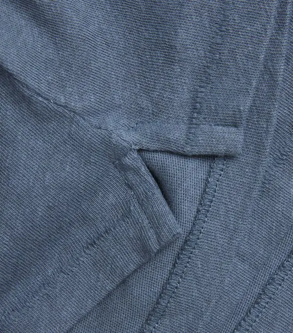 Paige Linen-cotton Monroe T-shirt - Blue