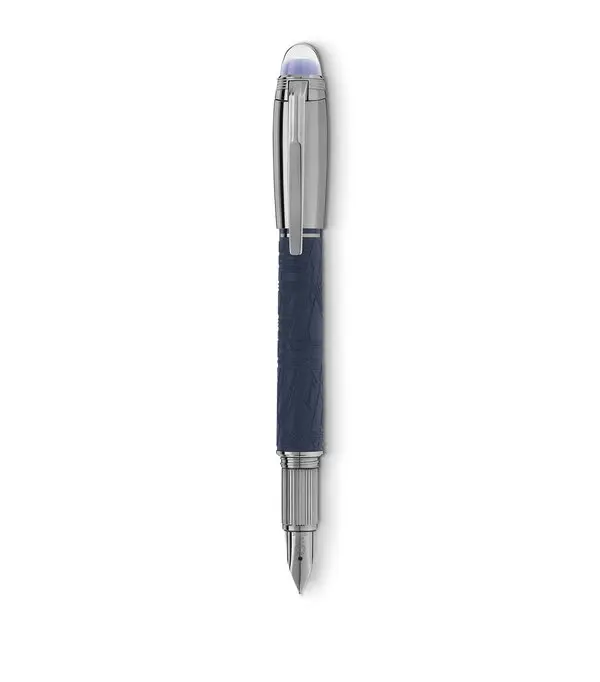 Montblanc Starwalker Spaceblue Doué Fountain Pen - Blue