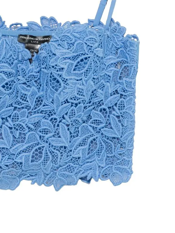 Ermanno Scervino Lace Cotton Top