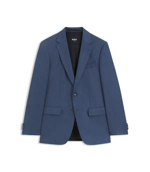 BOSS Slim-fit Suit Jacket In Virgin Wool Serge