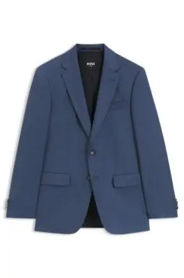 BOSS Slim-fit Suit Jacket In Virgin Wool Serge