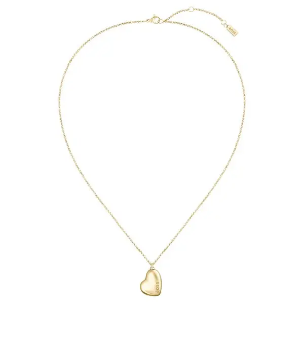 BOSS Gold-tone Necklace With Heart-shaped Pendant - Assorted Pre Pack