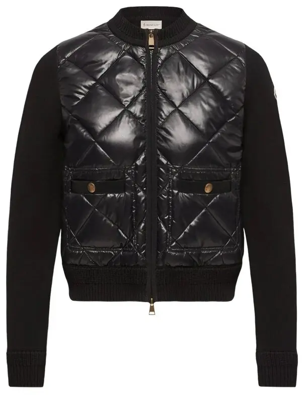 Moncler Quilted Cardigan