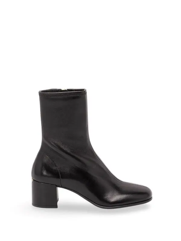Prada Stretch Nappa Leather Ankle Boots - Multicolor