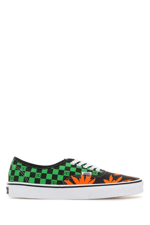 Valentino Garavani Printed Canvas X Vans Sneakers - Multicolor