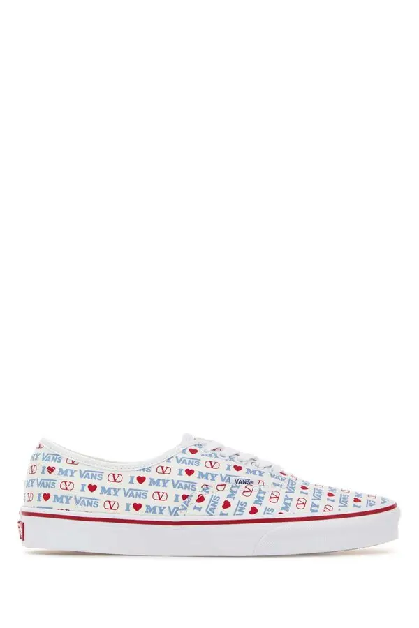 Valentino Garavani Printed Canvas X Vans Sneakers - Multicolor