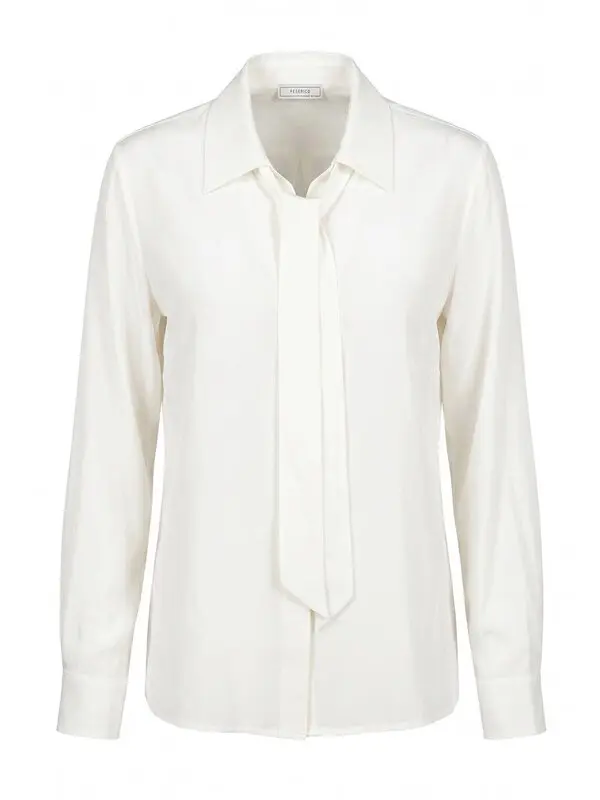Peserico Cotton Shirt With Appliqué Detailing - Multicolor