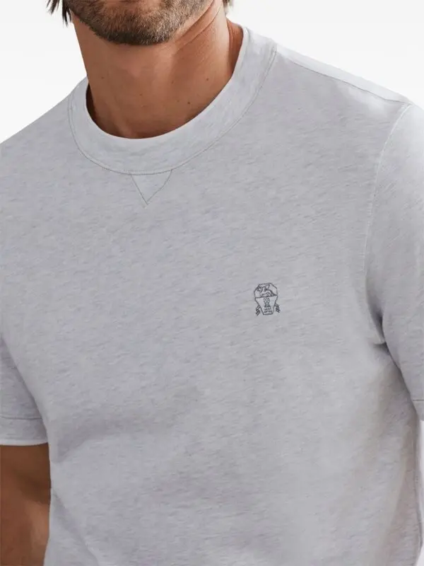 Brunello Cucinelli T-shirt With Faux-layering
