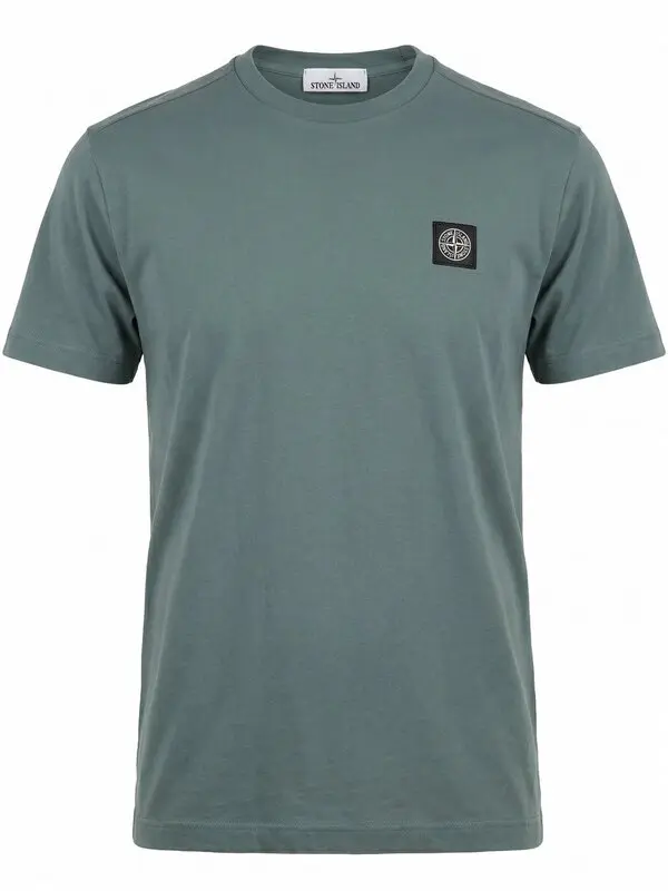Stone Island Cotton Jersey Garment Dyed T-shirt - Multicolor