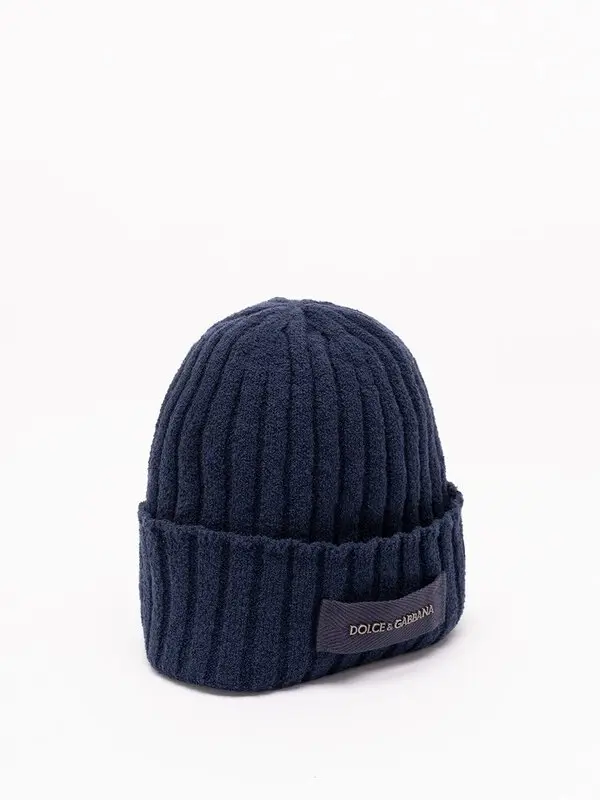 Dolce & Gabbana Ribbed Beanie - Multicolor