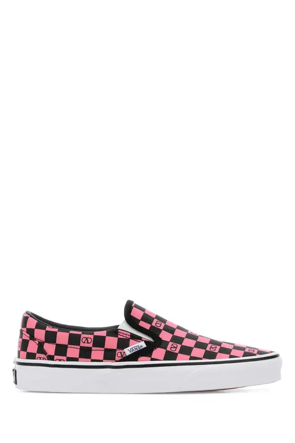 Valentino Garavani Printed Canvas Classic Slip-on Sneakers - Multicolor