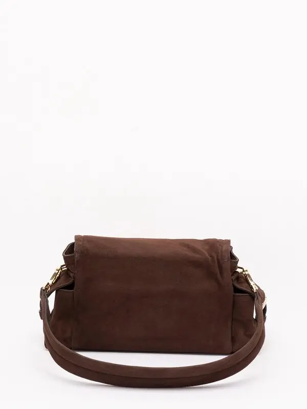 Prada Explore Medium Suede Bag