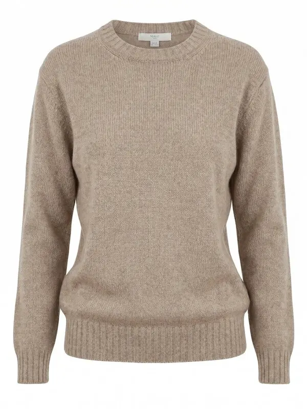 Malo Round Neck Cashmere Sweater - Multicolor