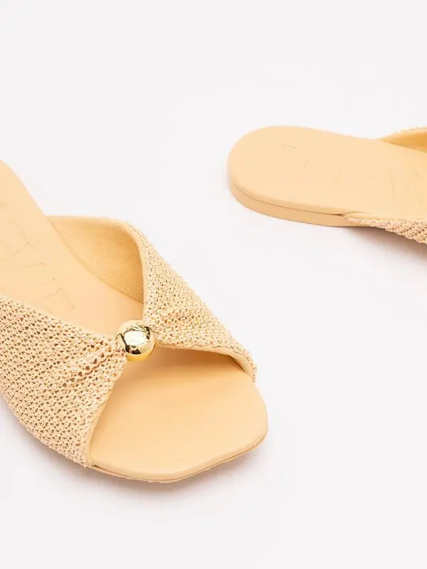 Loewe Pebble Soft" Slides - Multicolor