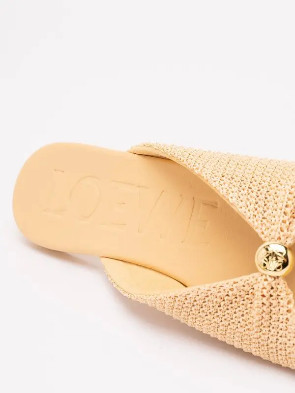 Loewe Pebble Soft" Slides - Multicolor
