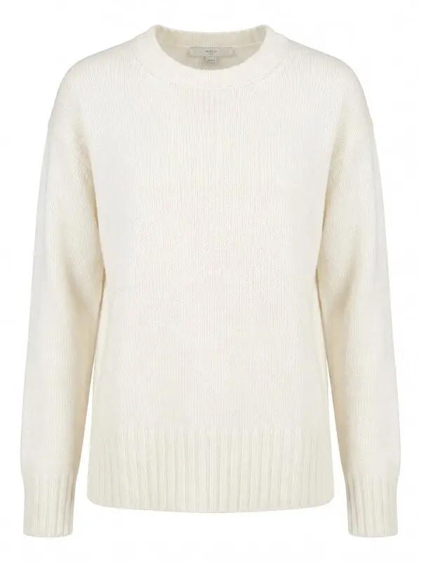 Malo Round Neck Cashmere Sweater - Multicolor