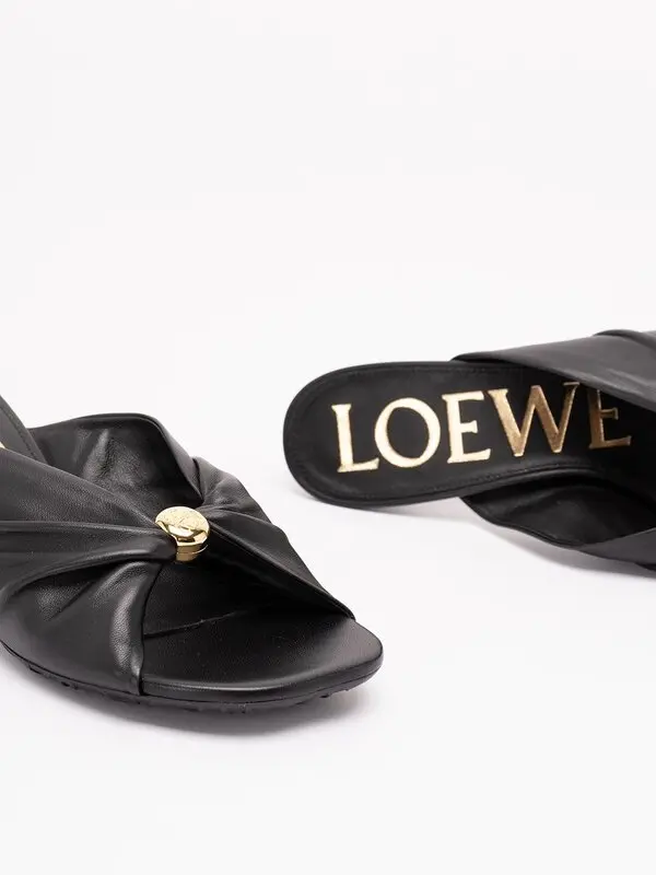Loewe Paula`s Ibiza `pebble Soft` Slides