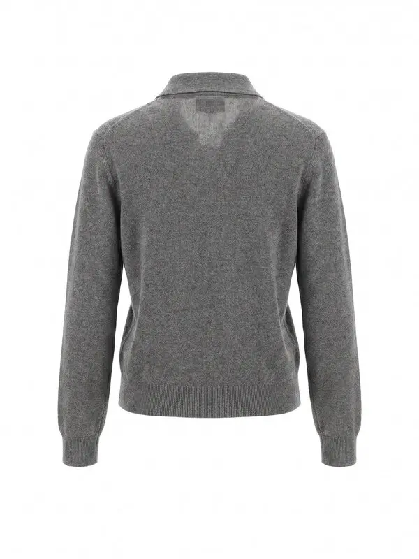 Malo Polo Neck Sweater In Cashmere - Multicolor