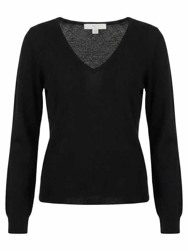 Malo V-neck Sweater - Multicolor