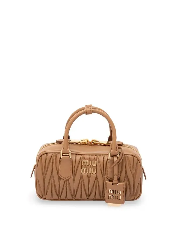Miu Miu Arcadie Matelassé Nappa Leather Bag - Multicolor