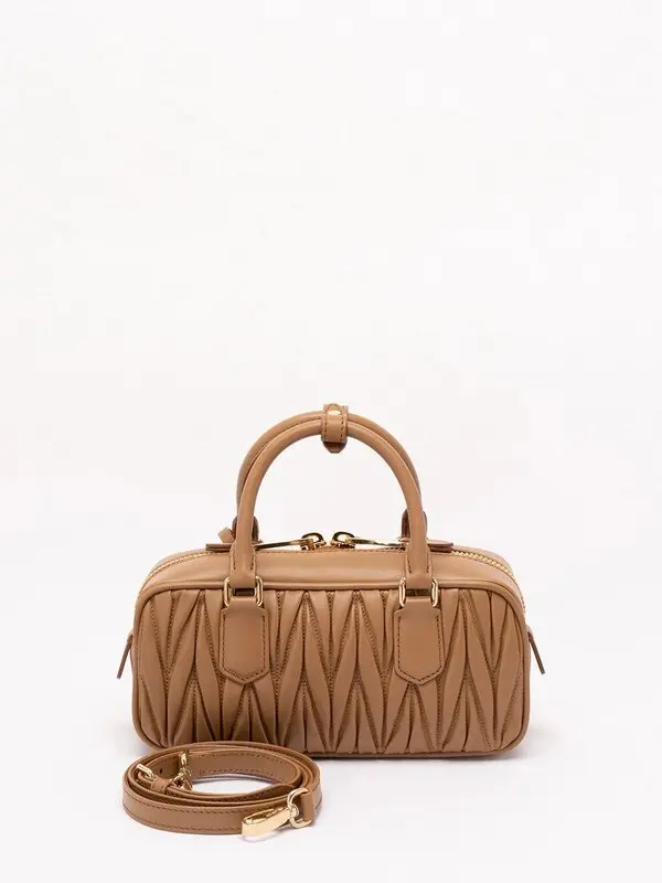 Miu Miu Arcadie Matelassé Nappa Leather Bag - Multicolor