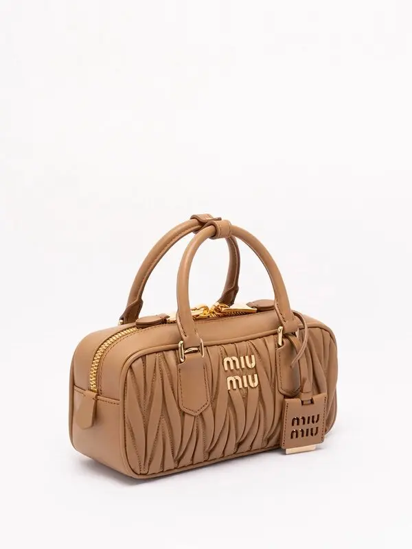 Miu Miu Arcadie Matelassé Nappa Leather Bag - Multicolor