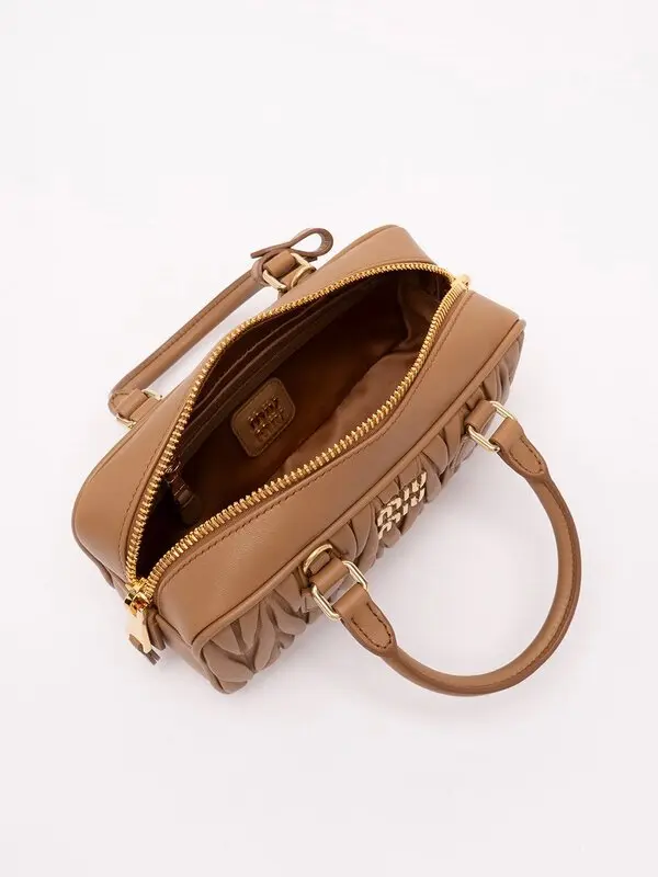 Miu Miu Arcadie Matelassé Nappa Leather Bag - Multicolor