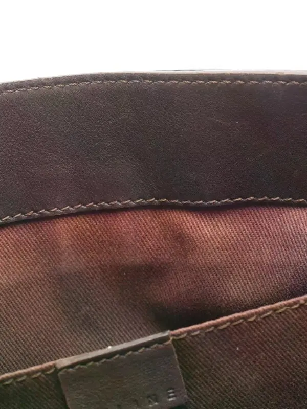 Celine Leather Tote Bag - Brown