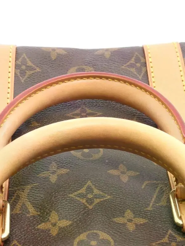LOUIS VUITTON Monogram Keepall 45 Holdall Bag - Brown