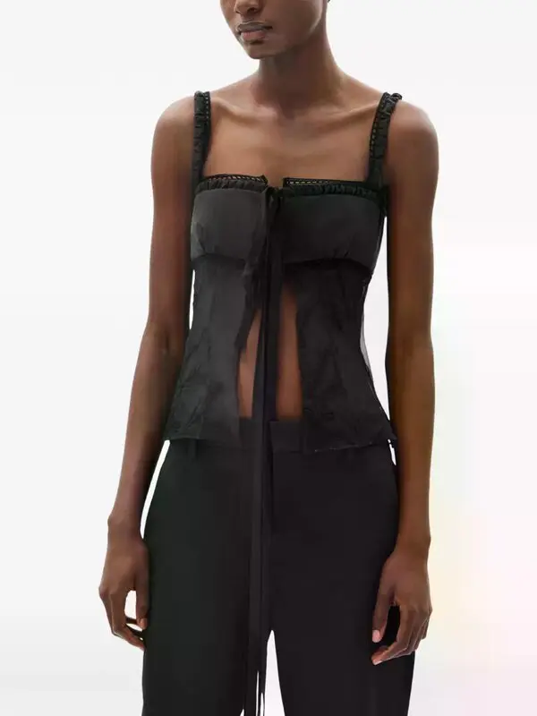 ANN DEMEULEMEESTER Gila Balconette Top