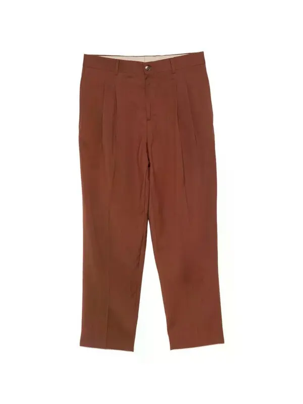 COSTUMEIN Pleated Straight-leg Trousers