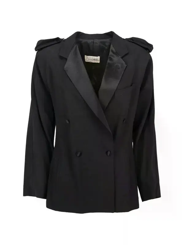 BASILE Double-breasted Peak-lapel Jacket