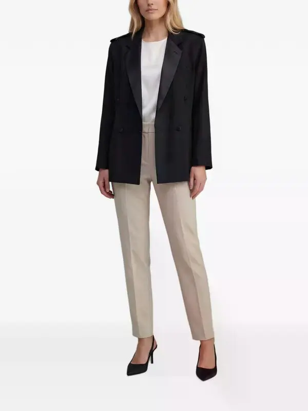 BASILE Double-breasted Peak-lapel Jacket