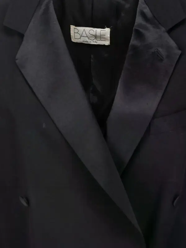 BASILE Double-breasted Peak-lapel Jacket