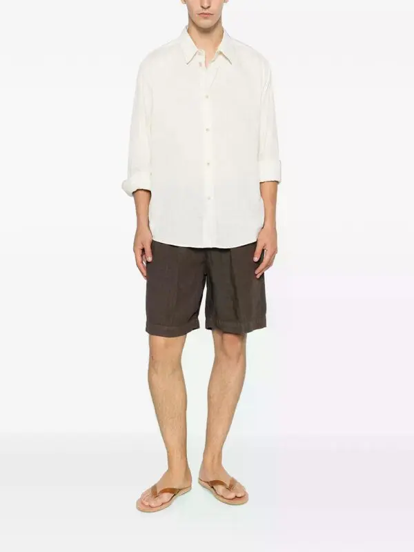 INLINUM Drawstring Waist Shorts