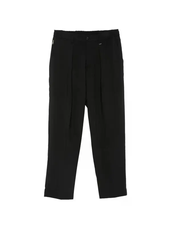 YES LONDON Pleated Elasticated-waistband Trousers