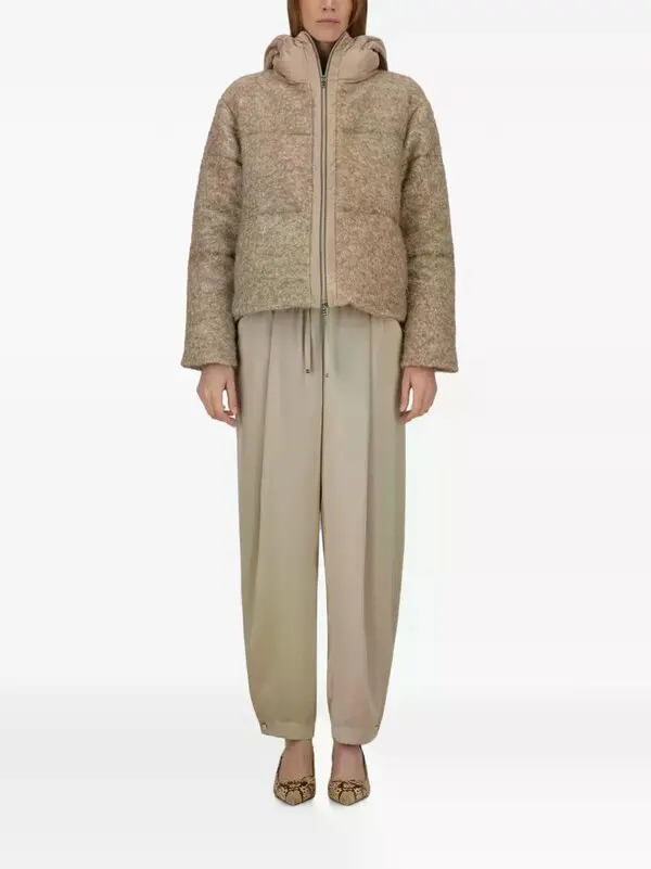 Herno Sequin-embellished Bouclé Jacket