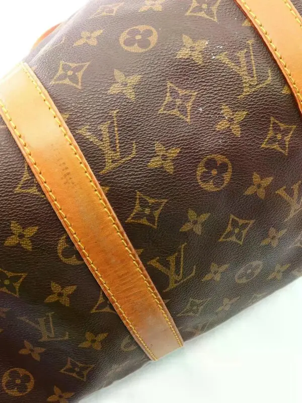 LOUIS VUITTON Monogram Keepall 50 Boston Bag - Brown