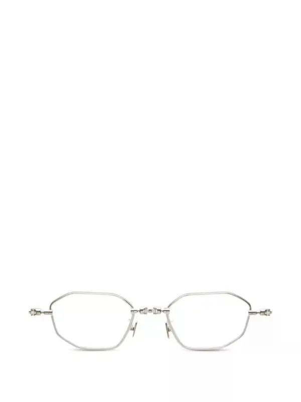 KUBORAUM Geometric Frame Sunglasses - Silver