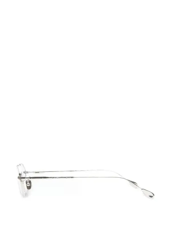 KUBORAUM Geometric Frame Sunglasses - Silver
