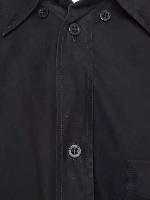 Balenciaga Logo-print Oversized Shirt