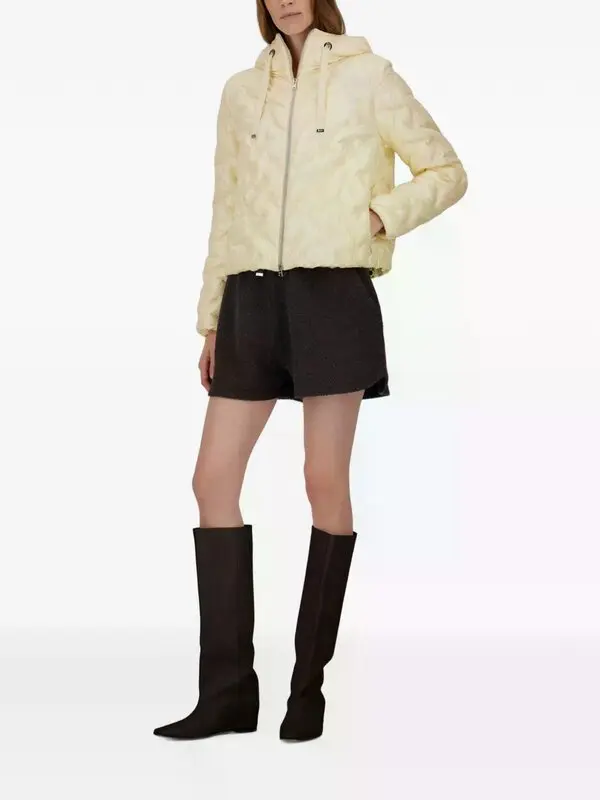 Herno Quilted Jacket With Drawstring Hood