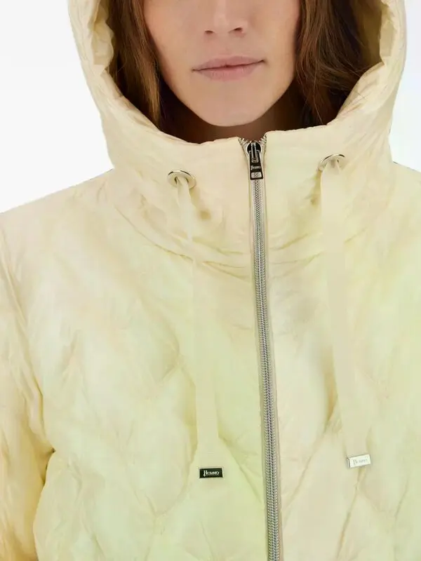 Herno Quilted Jacket With Drawstring Hood