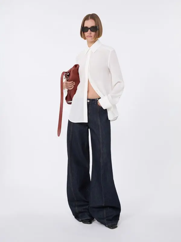 Max Mara Slim-fit Silk Shirt