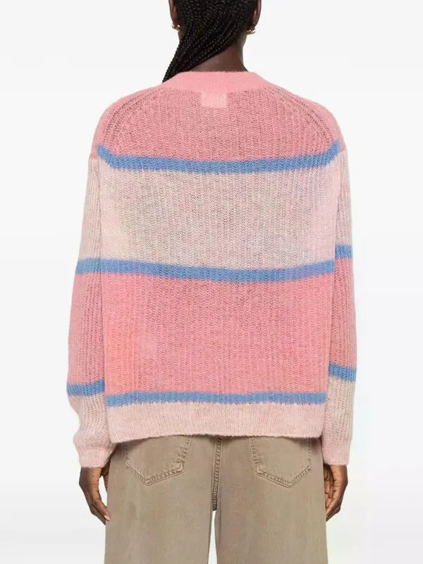 Closed Striped Mohair Blend Sweater