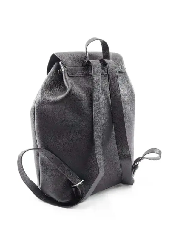 Celine Leather Backpack - Black