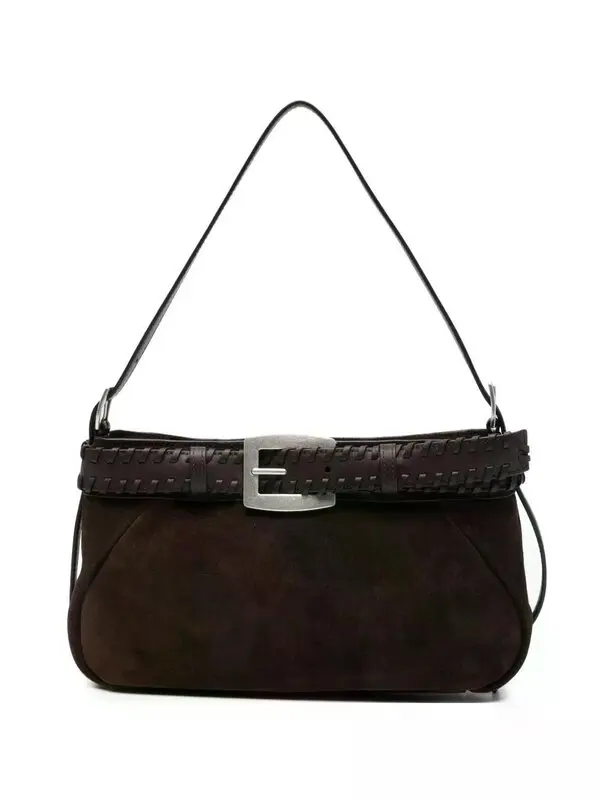 Staud Brooklyn Shoulder Bag With Buckle Detail