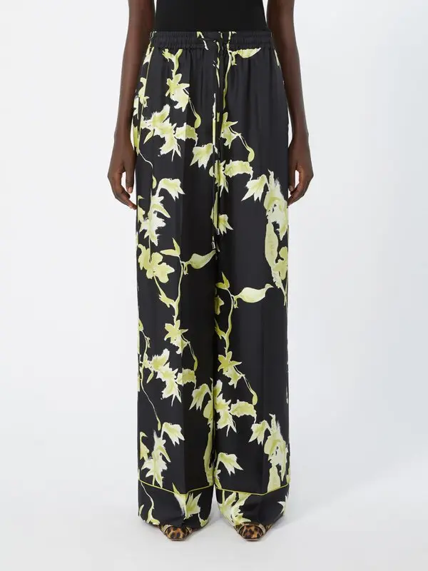 Max Mara Silk Pyjama Trousers
